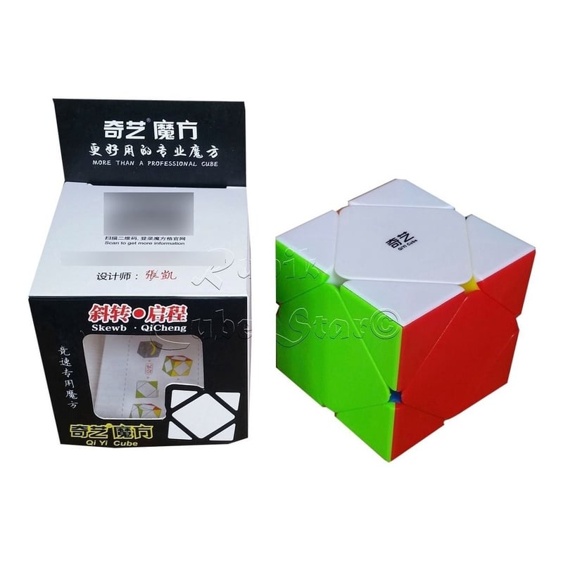 Cubo Rubik Skewb QiYi QiCheng Speed Cube - Stickerless Mate QIYI ...