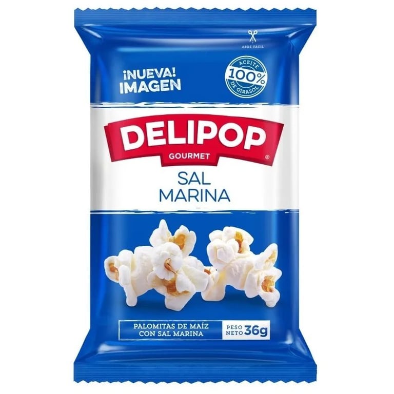 Crispetas Delipop sal marina caja x 24 unid DELIPOP | falabella.com