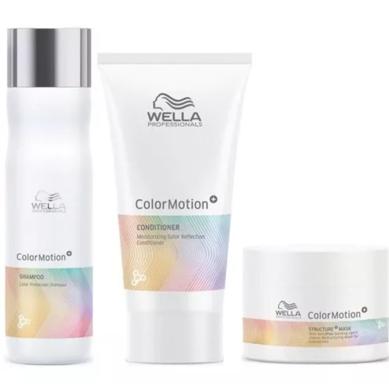 Shampoo Acondicionador Mascarilla Wella Color Motion WELLA | falabella.com