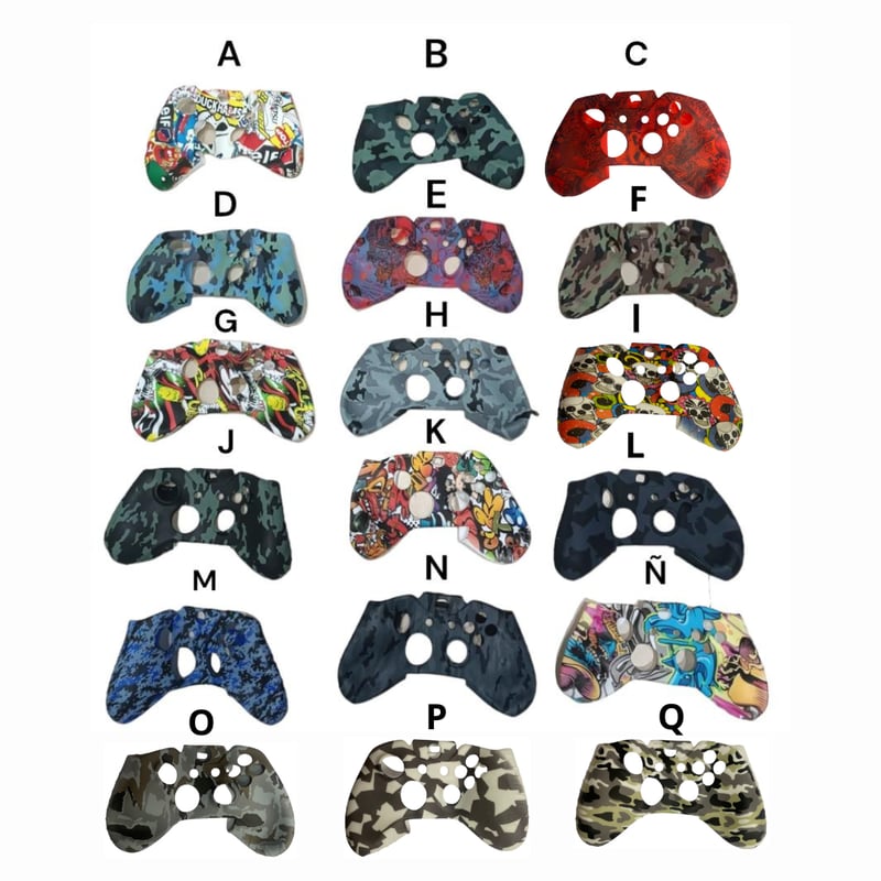 Protector Funda Silicona De Diseño Para Control Xbox One. XBOX ...