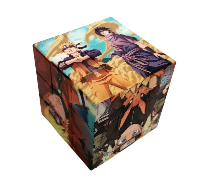 Cubo Rubik Para Niños Naruto 3x3 Juguetes Para Niños GENERICO ...