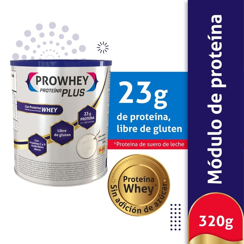 Prowhey Plus Sabor Natural X 320g PROWHEY | falabella.com