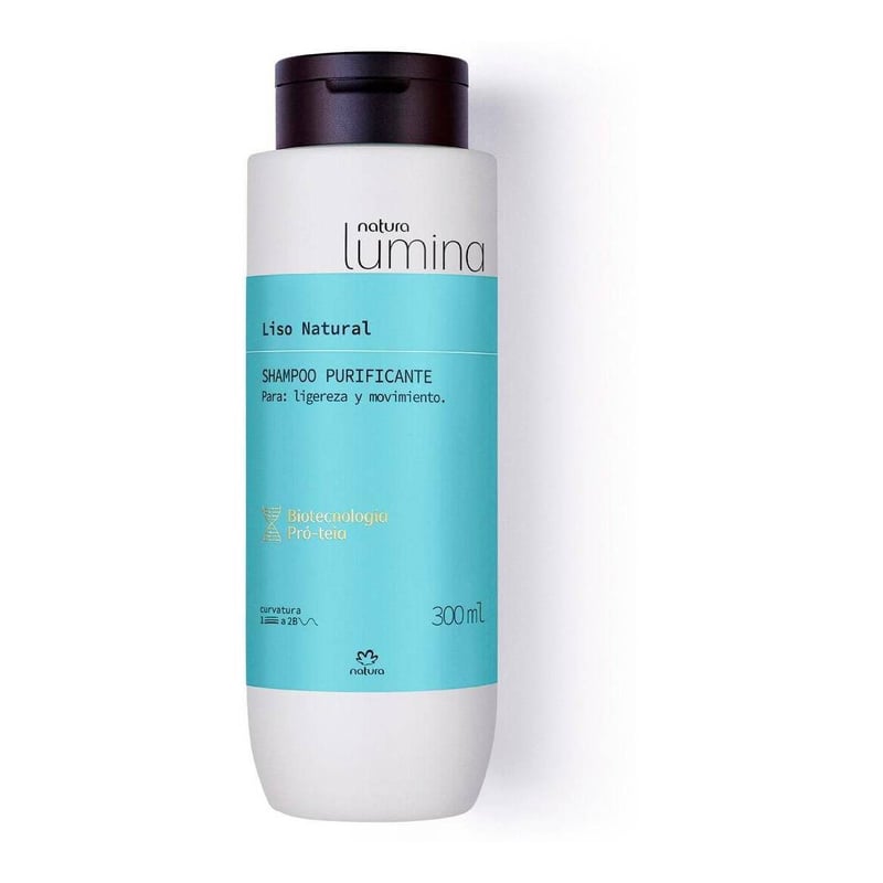 Shampoo Purificante Lumina Natura Cabello Liso 300ml NATURA | falabella.com