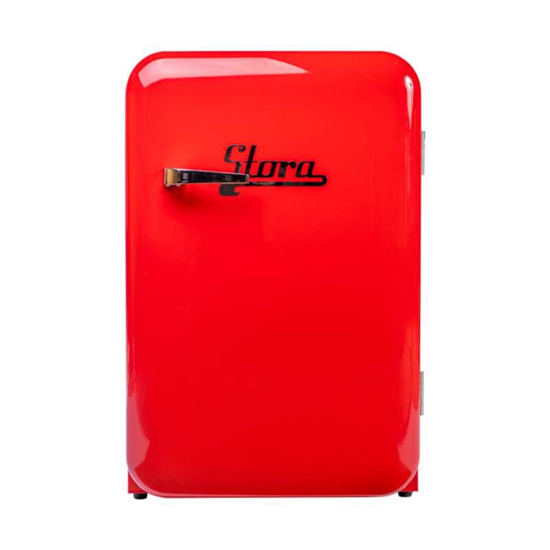 Nevera Minibar Retro 101 Lts Rojo STBC130RD STORA | falabella.com