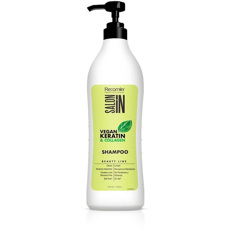 VEGAN KERATIN COLLAGEN SHAMPOO X 1000 ML RECAMIER | falabella.com