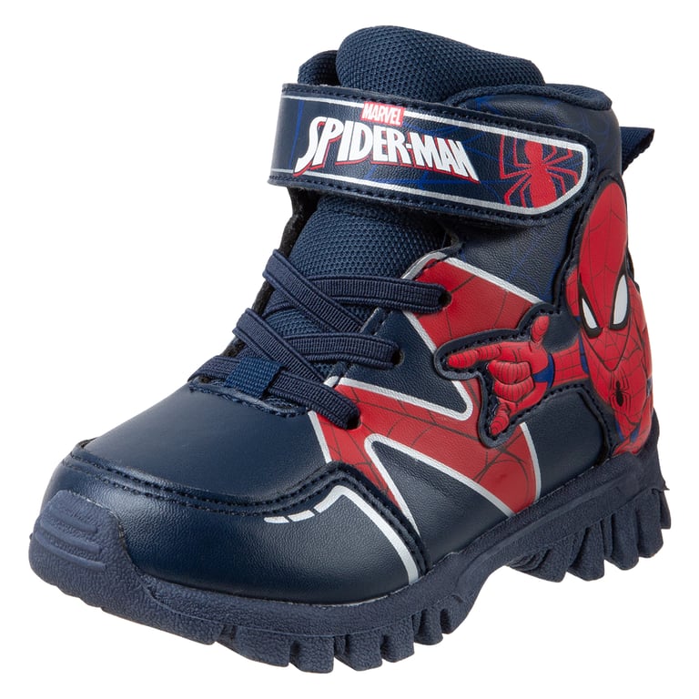 Botas Con Diseño De Spiderman Para Niño Pequeño Marvel Payless Azul ...