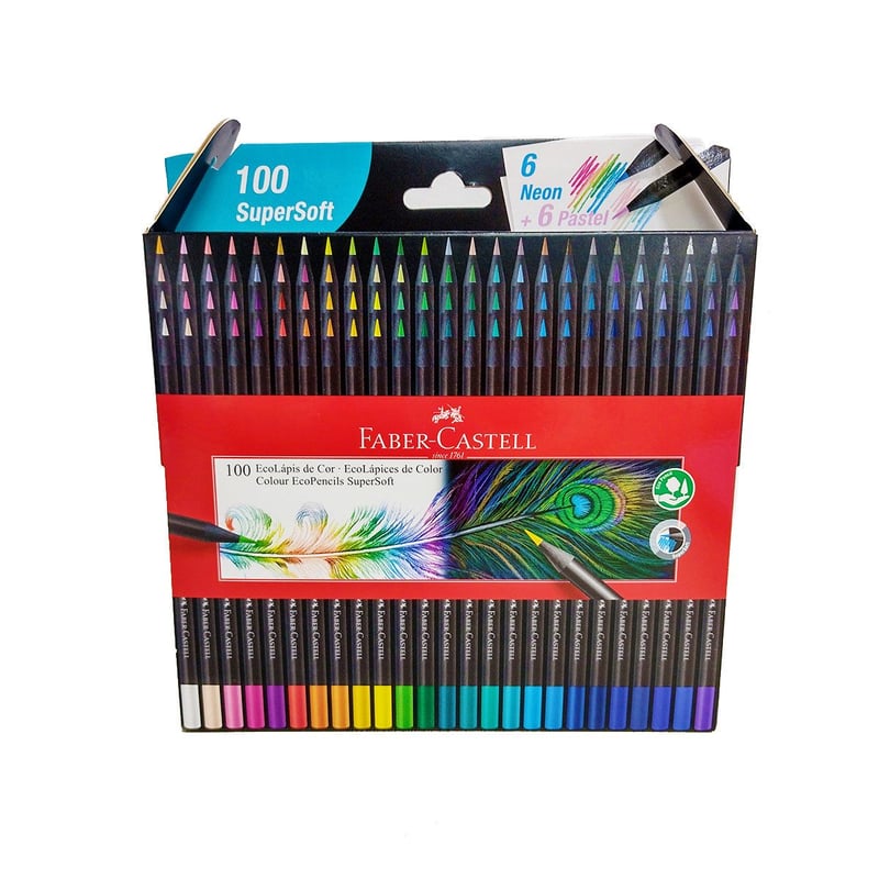 Colores Faber Castell Supersoft X 100 Unds FABER CASTELL | falabella.com