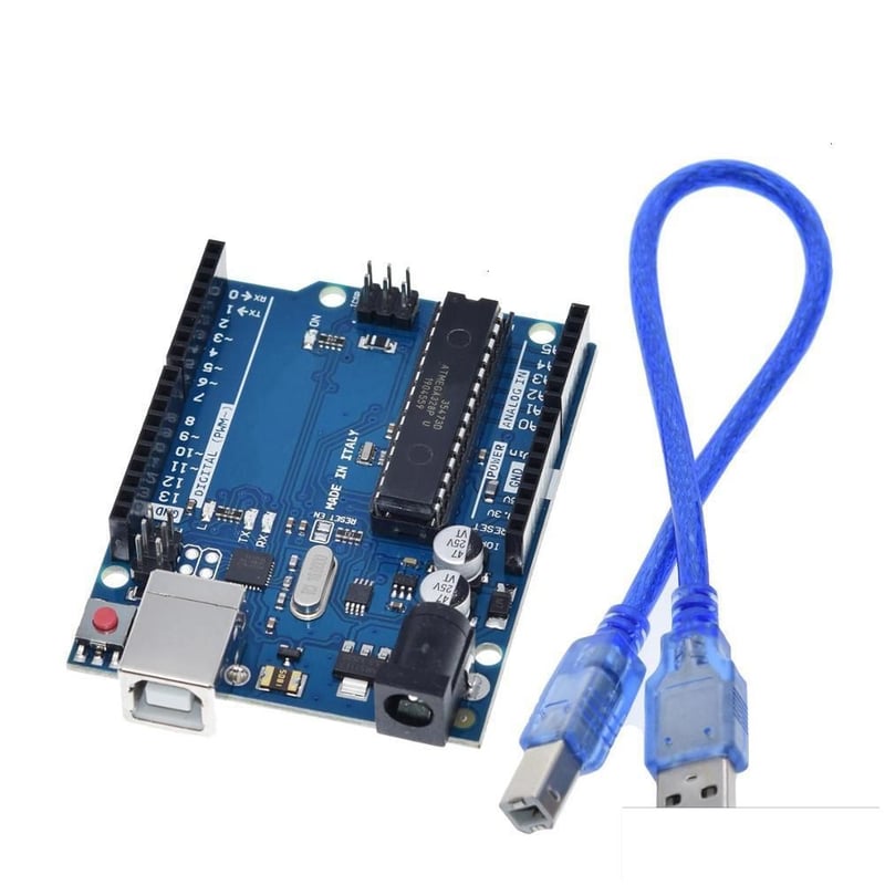 Tarjeta Desarrollo Compatible Arduino Uno Atmega328p Atmega16u2 Cable ...