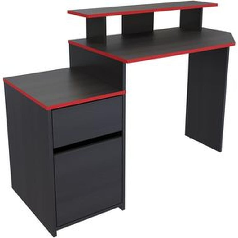 Escritorio Gamer Con Cajon Maderkit Wengue Neo MADERKIT | falabella.com