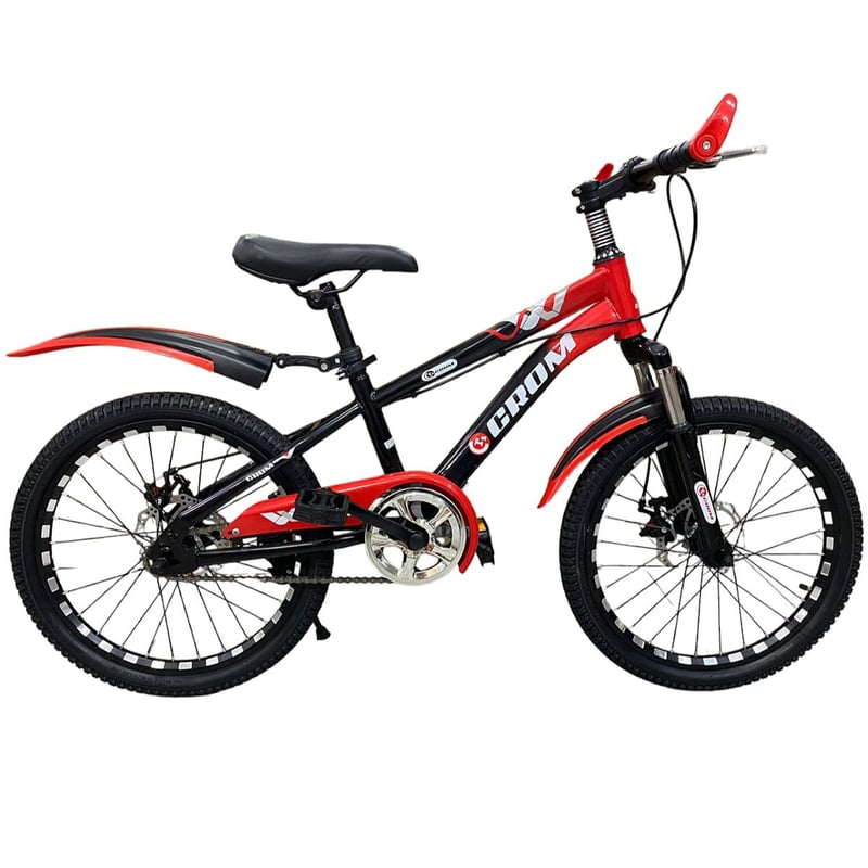 BICICLETA RIN 20 CON FRENOS DE DISCO Y AMORTIGUADOR GENERICO ...