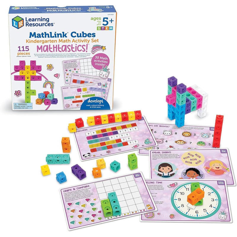 Juego Didáctico Matemáticas Mathlink Aventura Cubos Niñas LEARNING RESOURCES | falabella.com