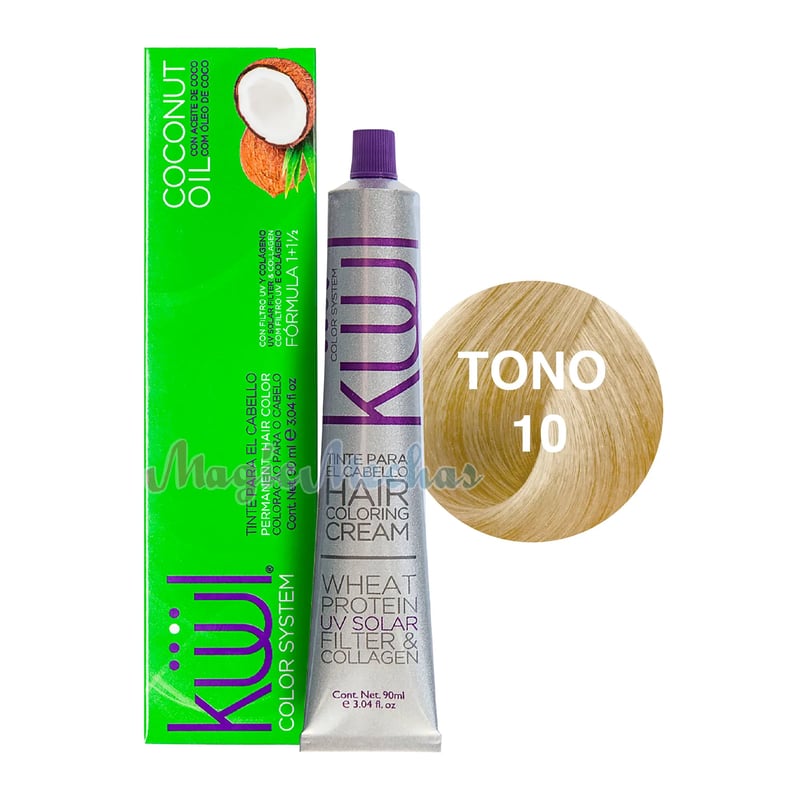 Tinte Kuul 10 Rubio Extra Claro 90ml. GENERICO | falabella.com
