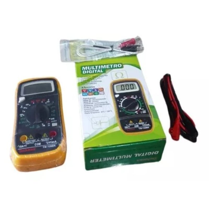 Multímetro Digital Medición De Temperatura TECHMAN | falabella.com