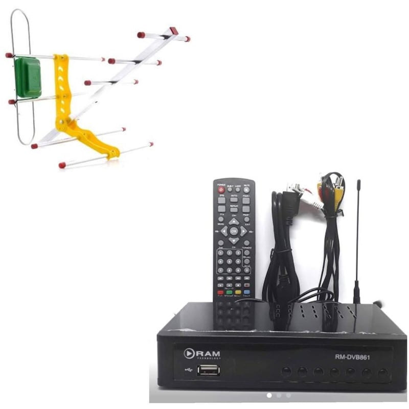 Tdt, decodificador television digital terrestre y antena GENERICO ...
