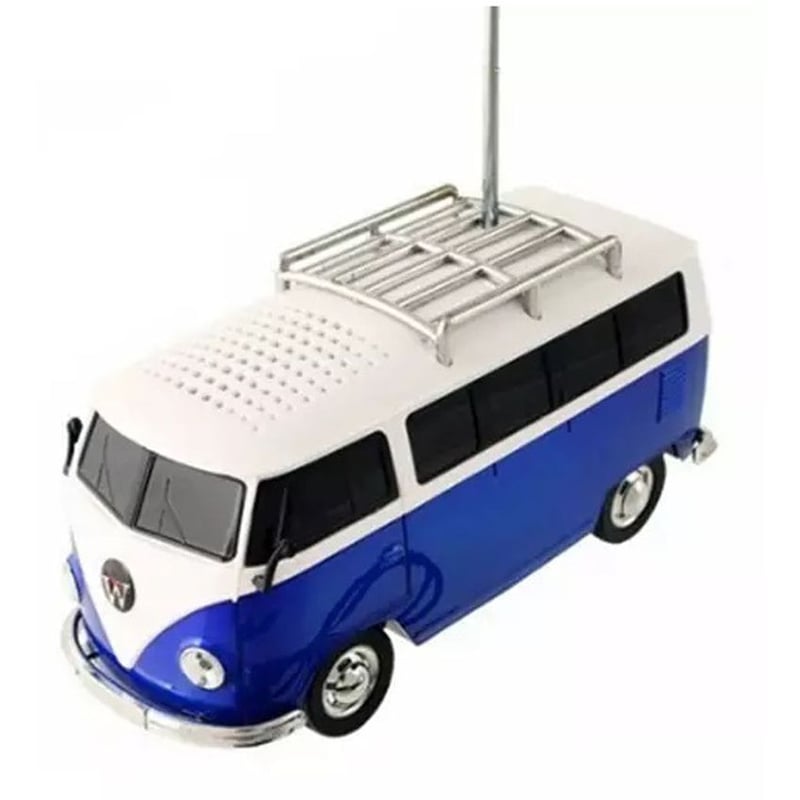 Parlante portatil carro bluetooth radio fm usb micro sd aux azul. GENERICO | falabella.com