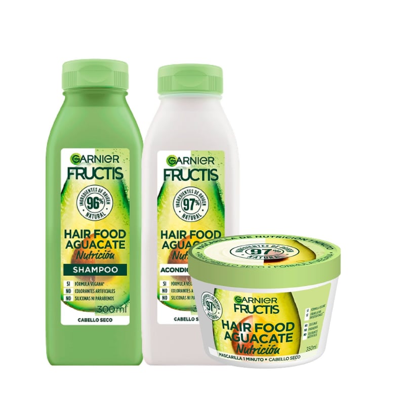 Kit Hair Food Aguacate X 3 Und - mL a $92 GARNIER | falabella.com