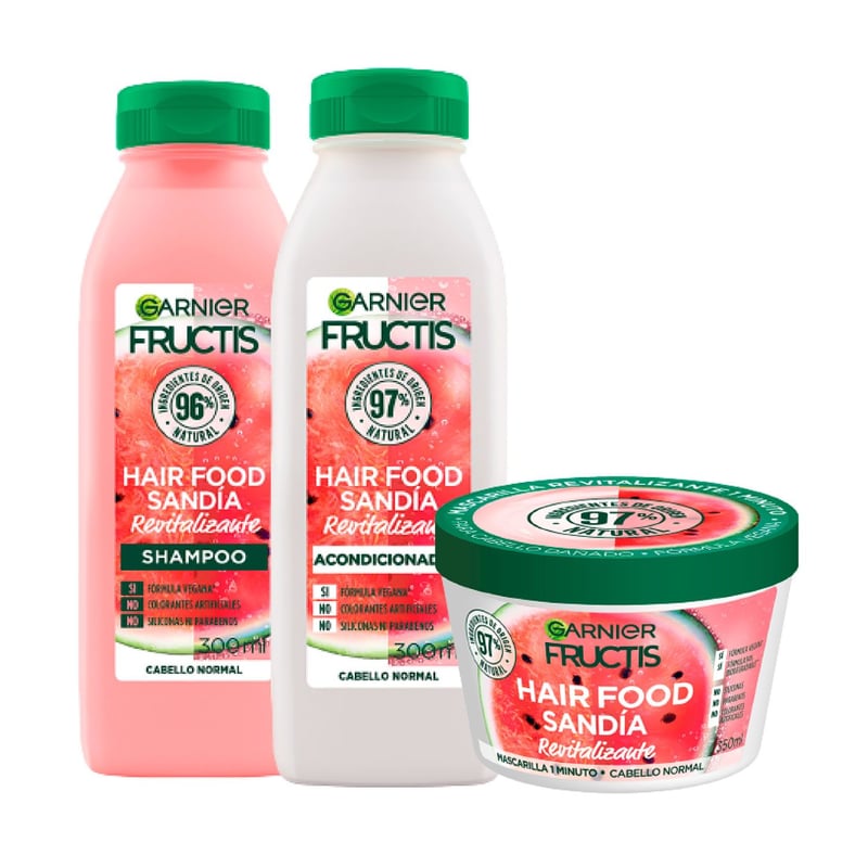 Kit Hair Food Sandia X 3 Und - mL a $92 GARNIER | falabella.com