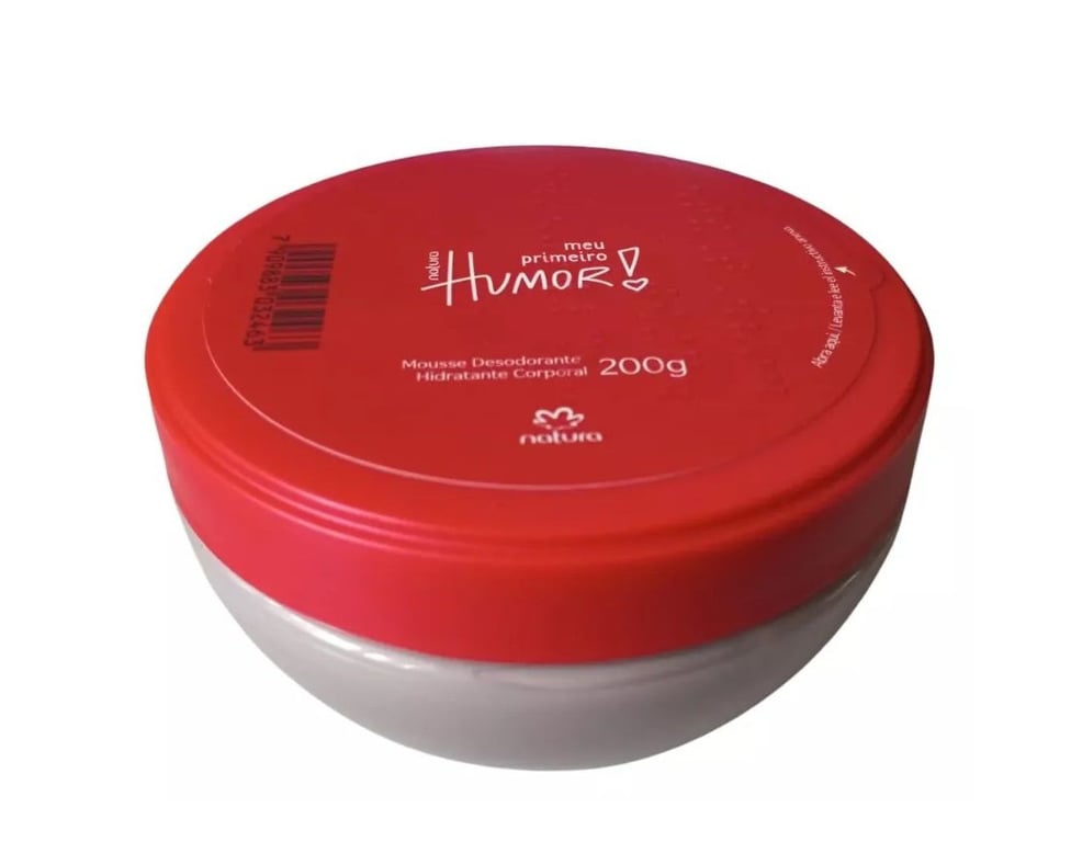 Mousse hidratante corporal Meu Primeiro Humor Natura 200 gr NATURA ...