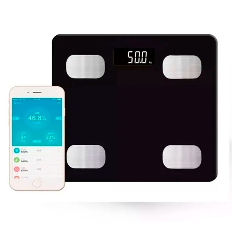 Bascula Inteligente Pesa Bluetooth Vidrio Templa Digital App. GENERICO ...
