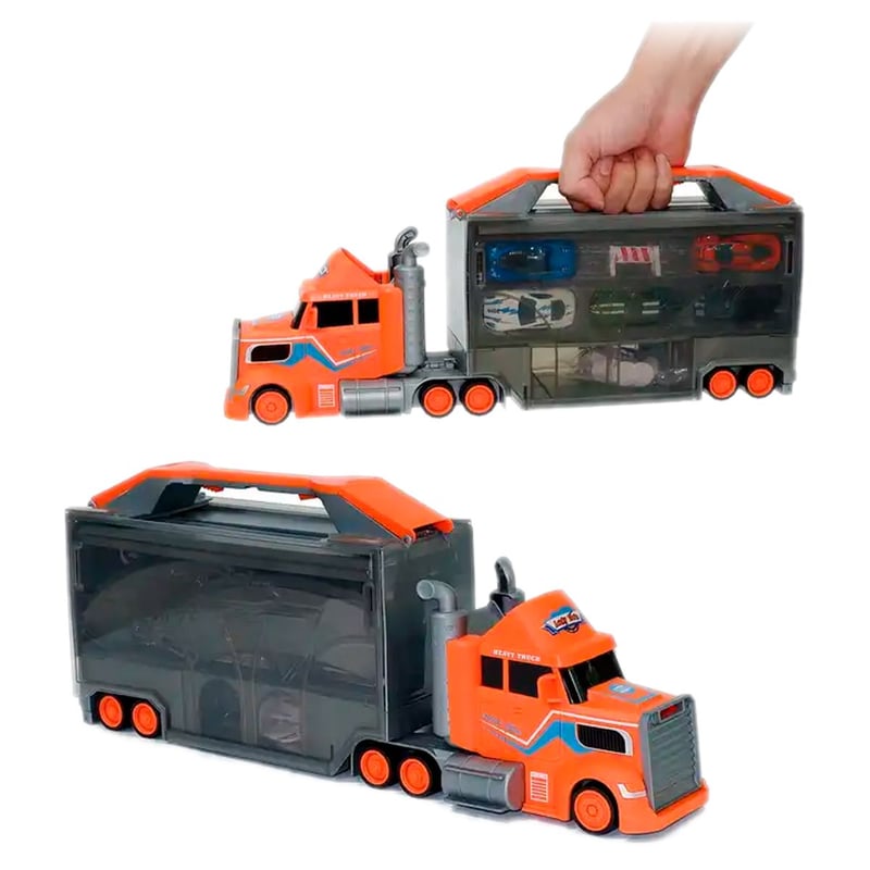 Tractomula Juguete 3 En 1 Pista Carro Maleta Estacionamiento GENERICO ...