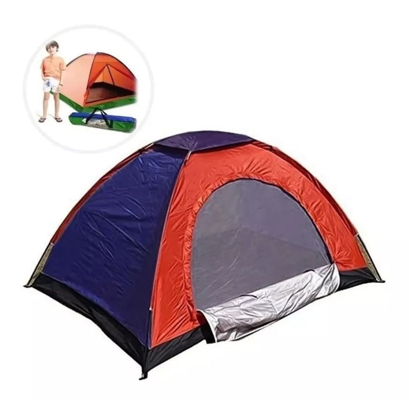 Carpa Camping Impermeable, Liviana Y Fresca Para 5 Personas GENERICO ...