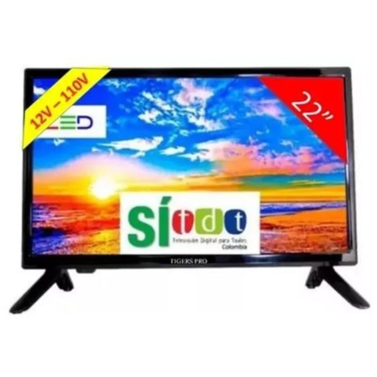 Televisor Monitor Led 22 Pulgadas Hd Hdmi Tigers Pantalla GENERICO ...