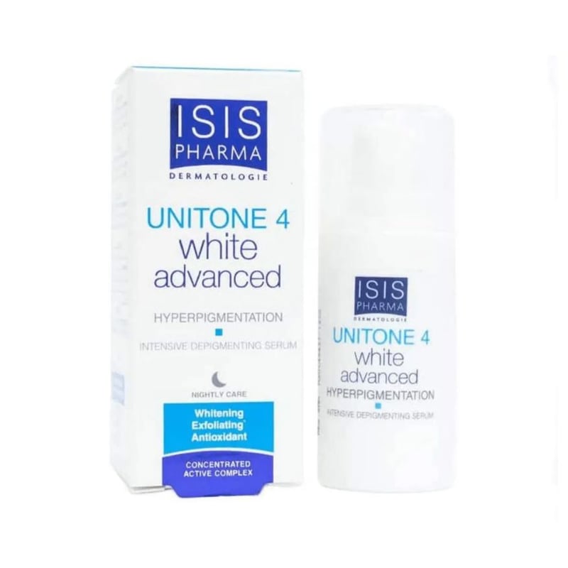 Unitone 4 White Advanced Serum x 15ml - Isispharma ISISPHARMA ...