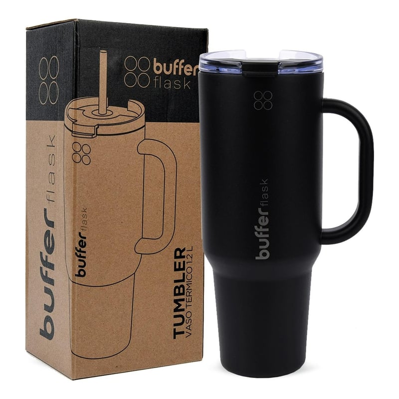 Termo para agua en Acero inoxidable 1,2l Buffer - Negro BUFFER FLASK | falabella.com