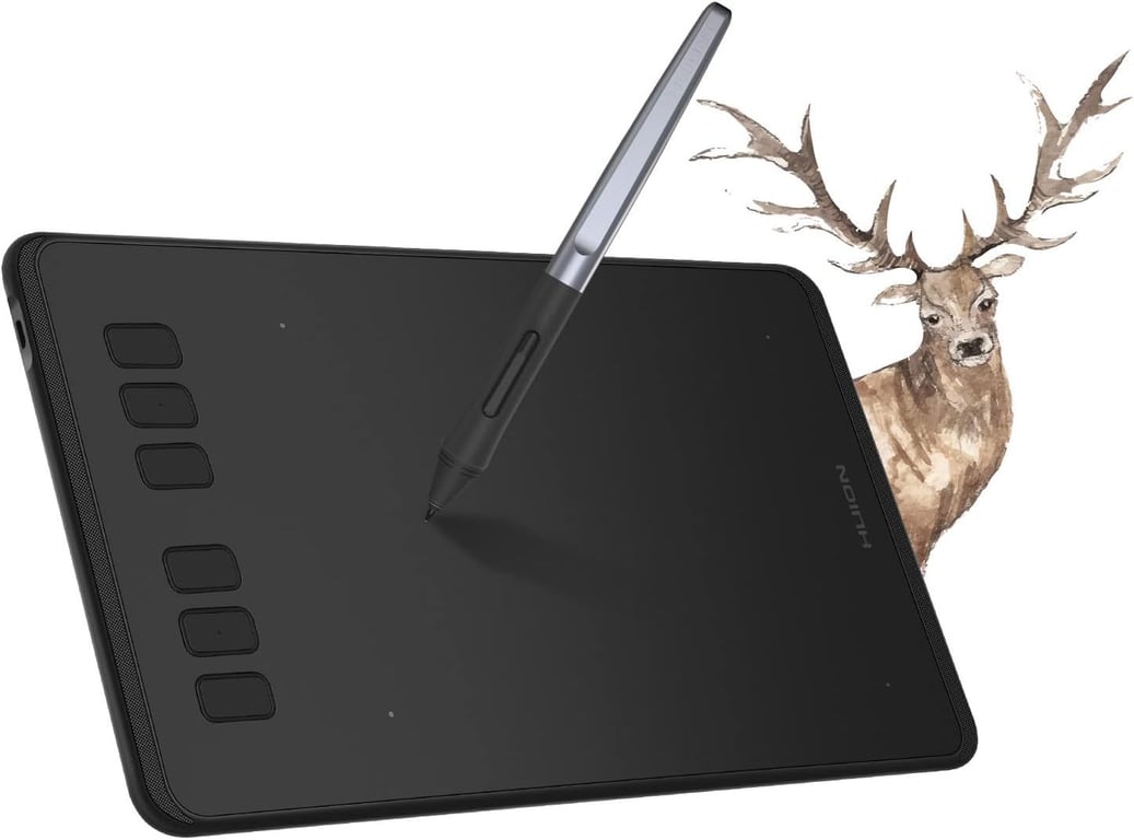 Tableta Gráfica Digitalizadora Huion Inspiroy H640p Lápiz Óptico HUION ...