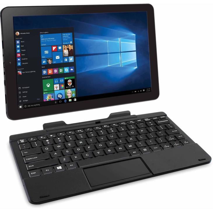 TABLET 2 EN 1 WINDOWS 10 CON TECLADO RCA 10.1 W101 V2 32GB 2GB OFFICE ...