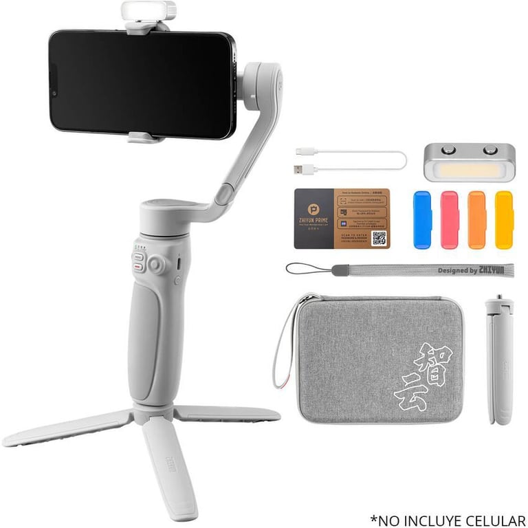 Smooth q4 combo estabilizador 3 ejes para celular gimbal zhiyun ZHIYUN ...