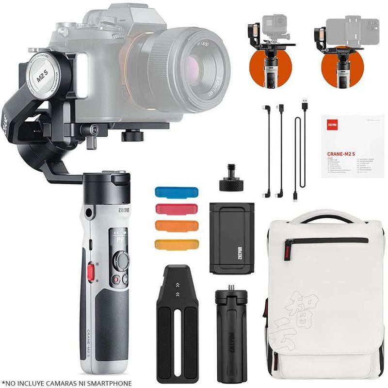 Crane m2s combo zhiyun gimbal estabilizador mirrorless m2-s m2 s ZHIYUN ...
