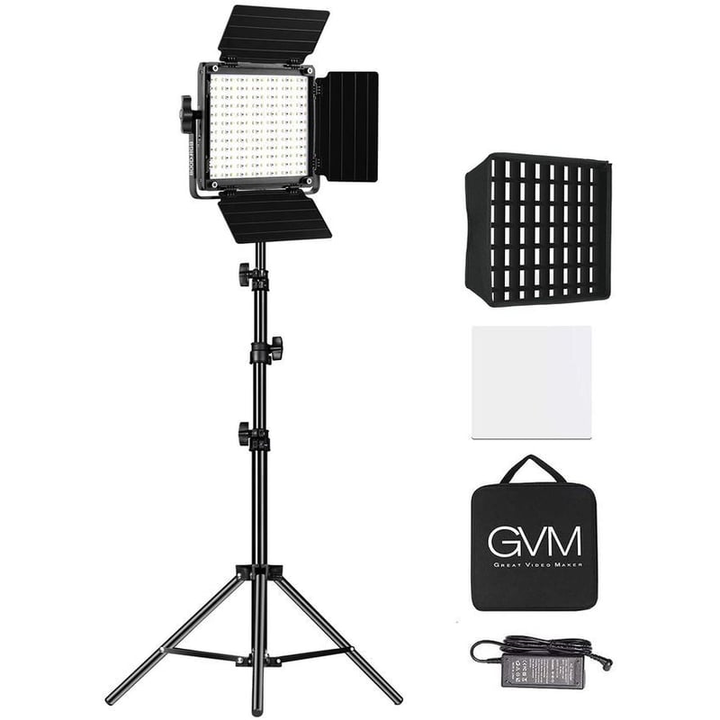 Luz de estudio gvm 800d rgb panel led profesional GENERICO | falabella.com