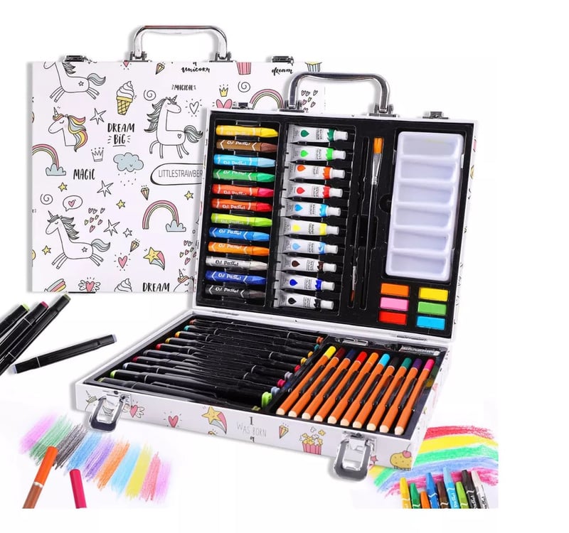 Set Kit De Colores 53 Piezas Arte Dibujos Infantil AGUGU STORE ...