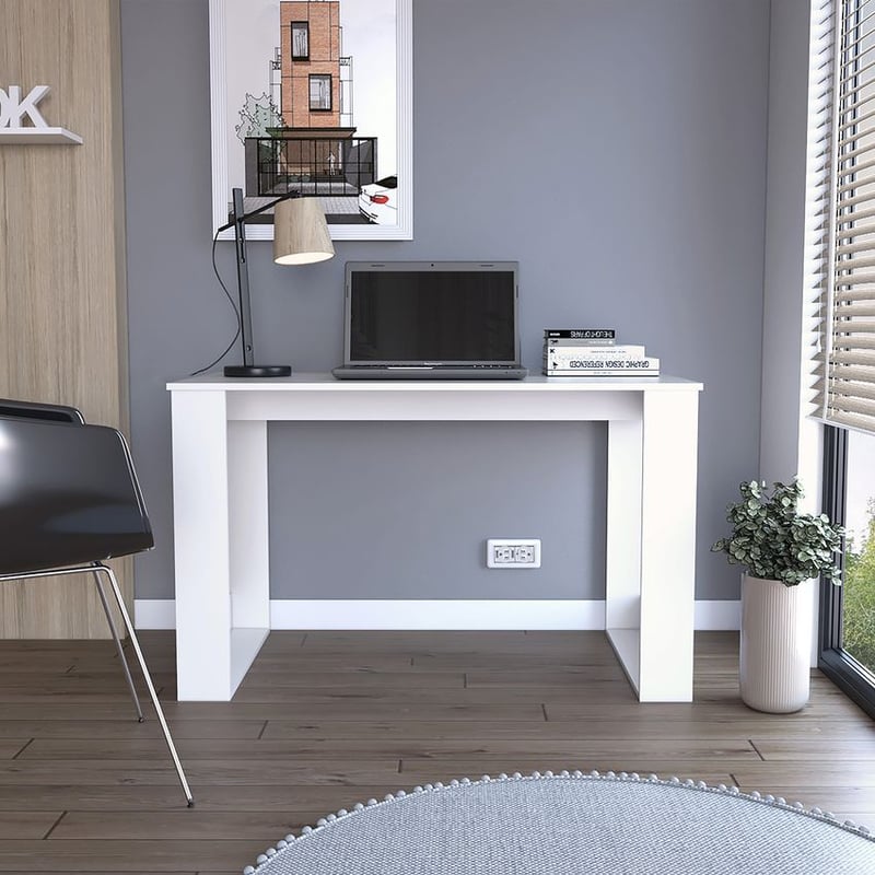 Escritorio oviedo 120 blanco elb 7223 rta muebles RTA MUEBLES | falabella.com