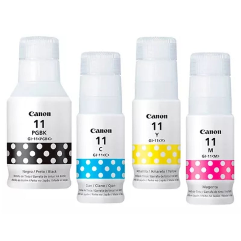 kit tinta canon X4 ORIGINAL GL-11 PIXMA BK-C-M-Y CANON | falabella.com