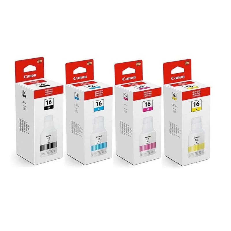 kit tinta canon X4 ORIGINAL GL-16 PIXMA BK-C-M-Y CANON | falabella.com