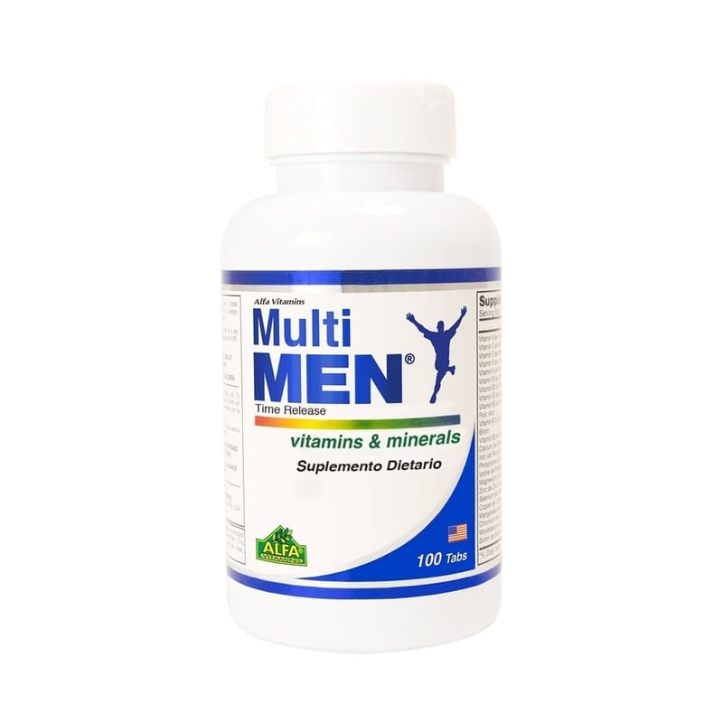 Alfa Vitamins Multi-Men X 100 Tabletas ALFA VITAMINS | falabella.com