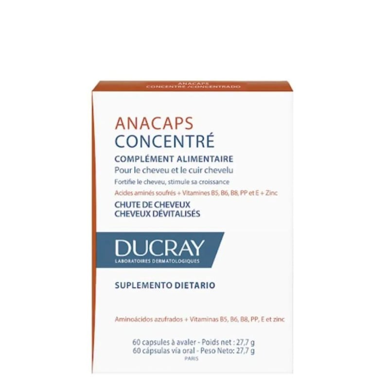 Anacaps Concentré x 60 cápsulas - Ducray DUCRAY | falabella.com