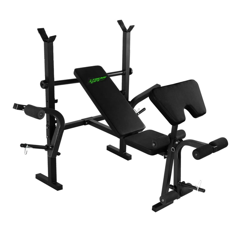 Banco Pesas Multifuncional 5 En 1 Ejercicio Gym Abdomen - M XTREME LIFE ...