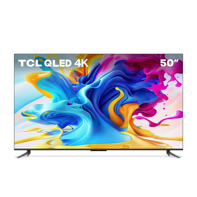 Televisor TCL 50" Pulgadas 127 cm 50C645 4K-UHD QLED Smart TV Google ...