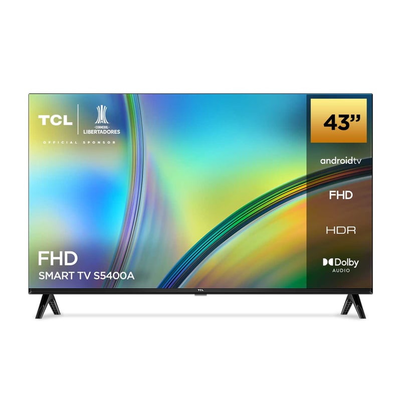 Televisor TCL 43" Pulgadas 109 cm 43S5400A FHD LED Smart TV Android TCL ...