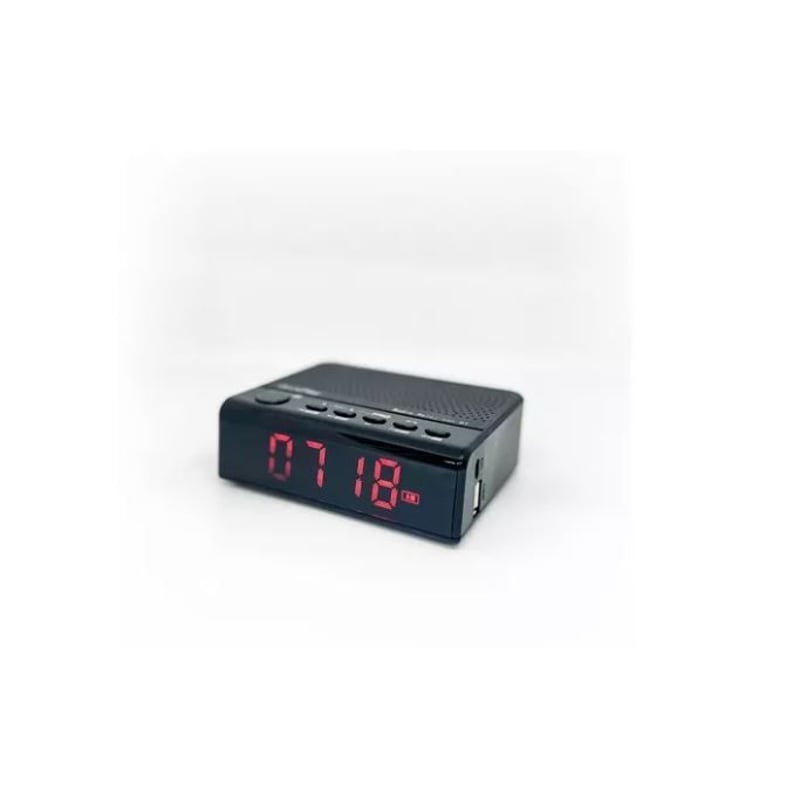 Radio Reloj Despertador Digital Recargable Bluetooth Usb SHENGSHOU ...
