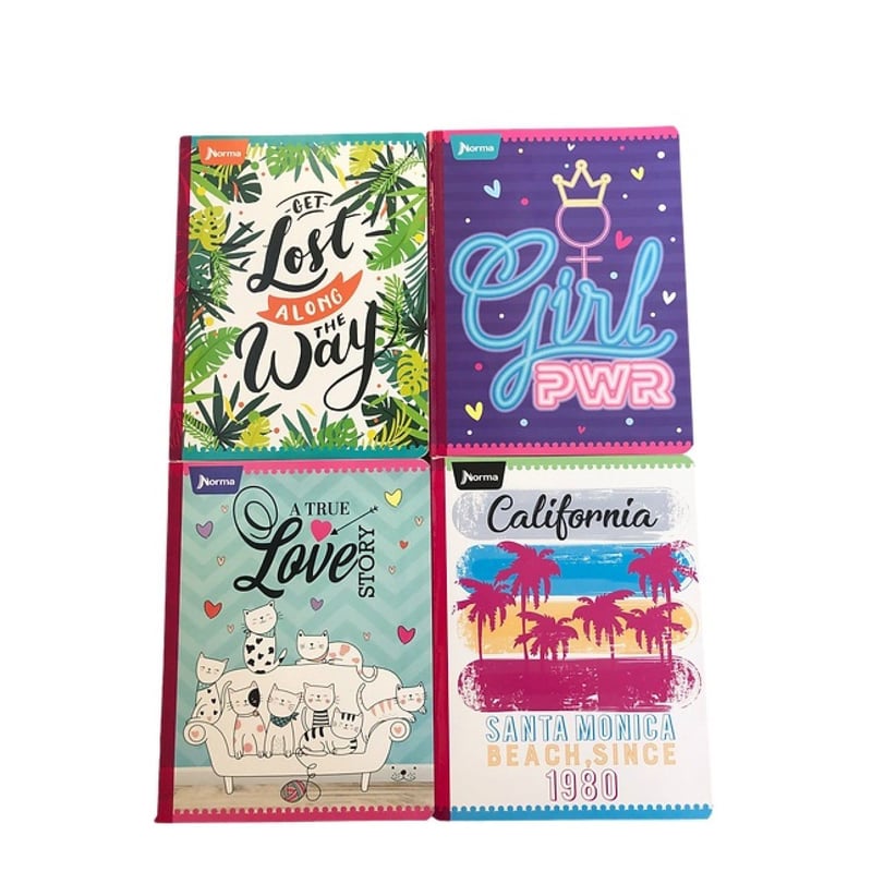 Caja X80 Unds Cuaderno Cuadriculado Niña 100 Hojas Norma NORMA ...