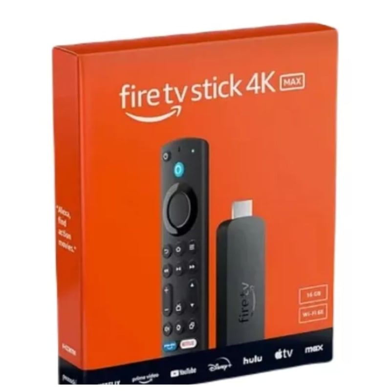 Fire Tv Stick 4k Max Dispositivo 2da Gen Control 3ra Gen AMAZON ...
