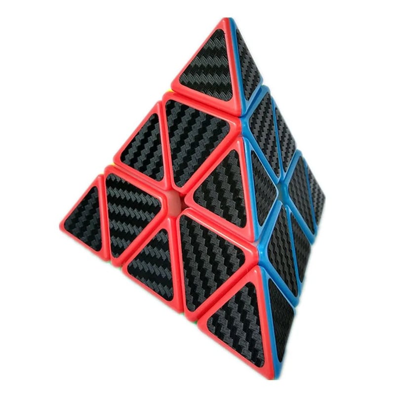 Piramide Rubik Qiyi Pyraminx Fibra de Carbono QIYI | falabella.com