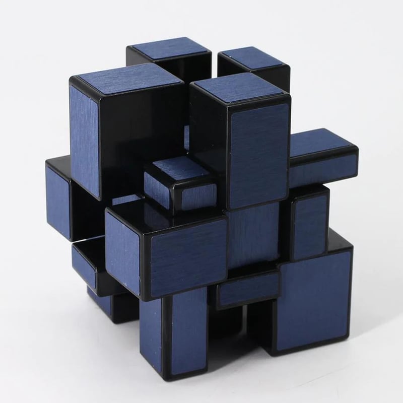 Cubo Rubik 3x3 Mirror QIYI 517 Espejo Azul QIYI | falabella.com