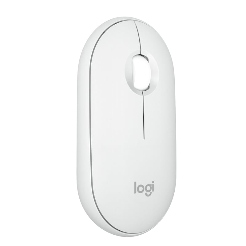 Mouse Bluetooth Multidispositivo Logitech Pebble 2 M350s, Blanco ...