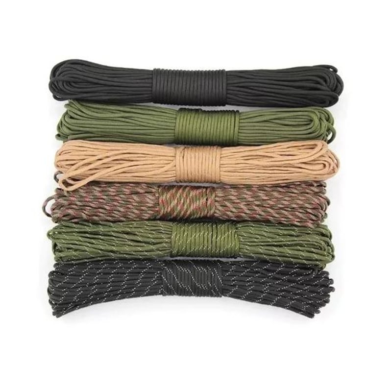 Cuerda Paracord 30 Mt 520 Libras 260 Kilos Cuerda Seguridad GENERICO ...