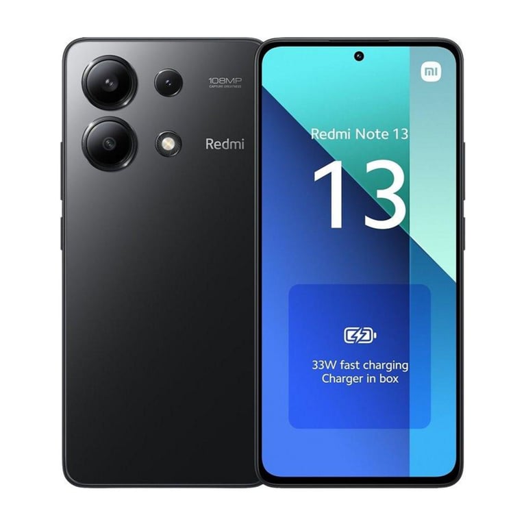 Celular Xiaomi Redmi Note 13 256GB/8GB RAM - Negro XIAOMI | falabella.com